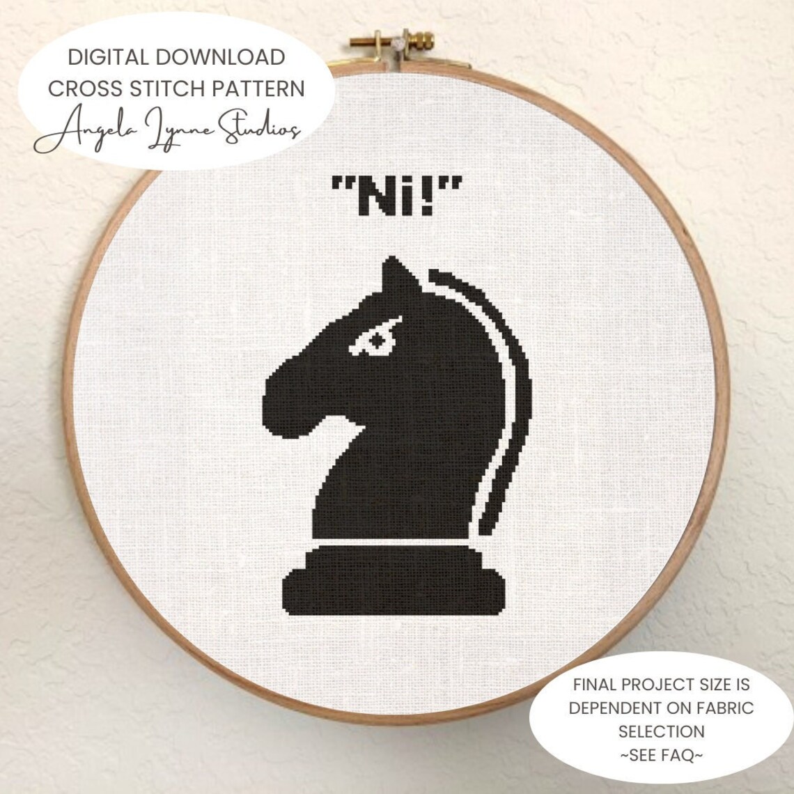 Cross Stitch Pattern - Monty Python - Knights Who Say Ni! - Etsy