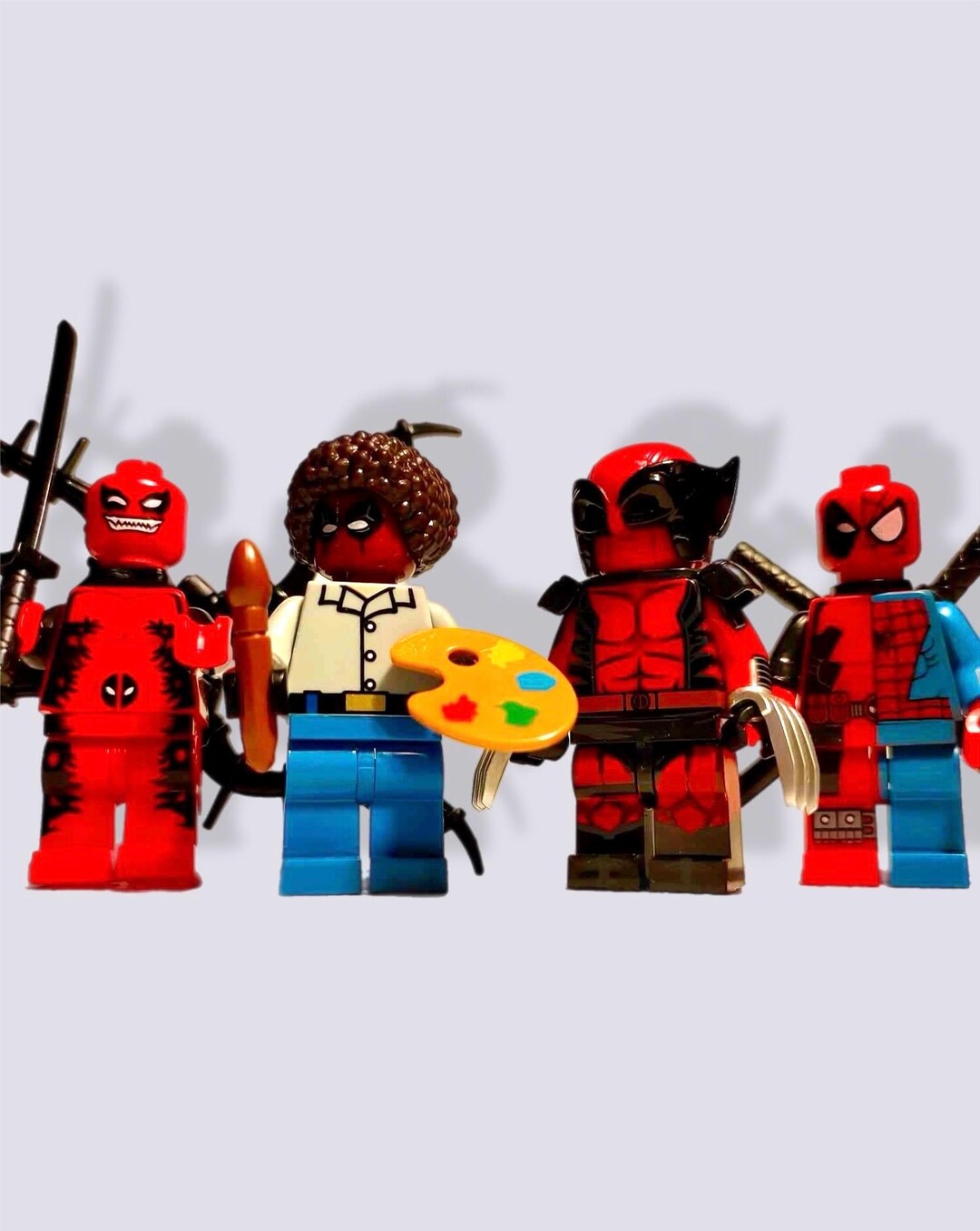 Marvel Deadpool Multiverse Collection Bob Ross Spiderman Venom ...