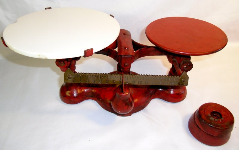 Antique Cast Iron Scale Antique Jacobs New York Scale | Etsy