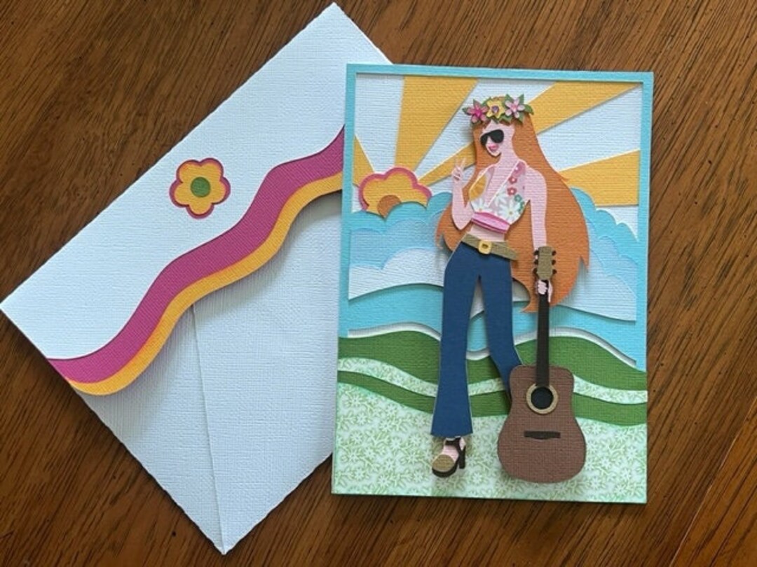 THAT 70's "retro" Card, Greeting Card, Birthday, Friends, Blank Inside ...