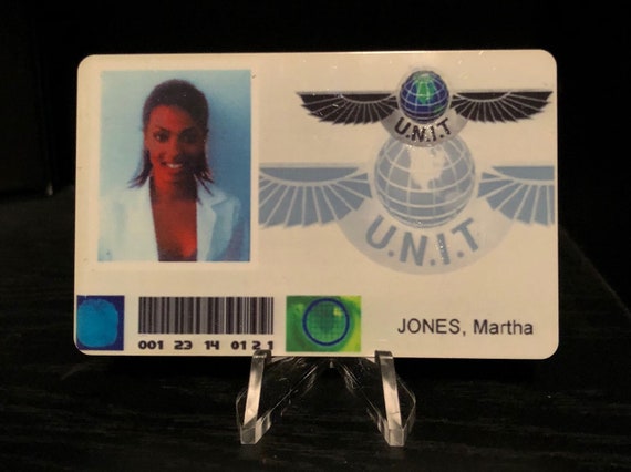 Doctor Who Martha Jones UNIT ID Card - Etsy UK
