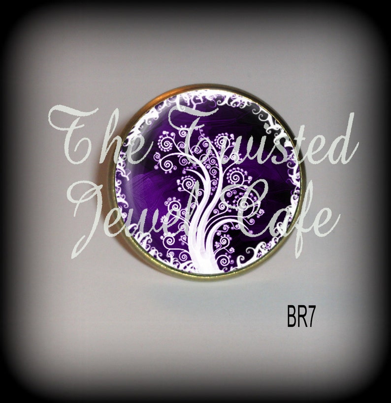 Tree of Life Adjustable Ring, Whimsical Tree Ring Silver or Antique ...