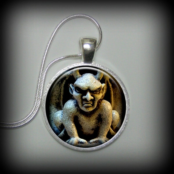 Gargoyle Necklace - Etsy