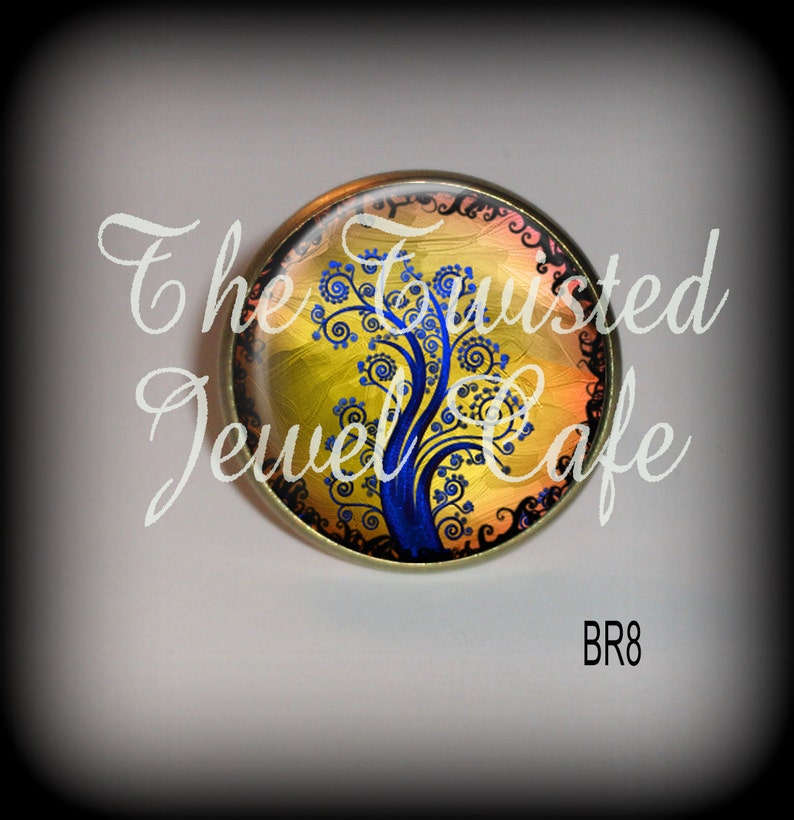 Tree of Life Adjustable Ring, Whimsical Tree Ring Silver or Antique ...