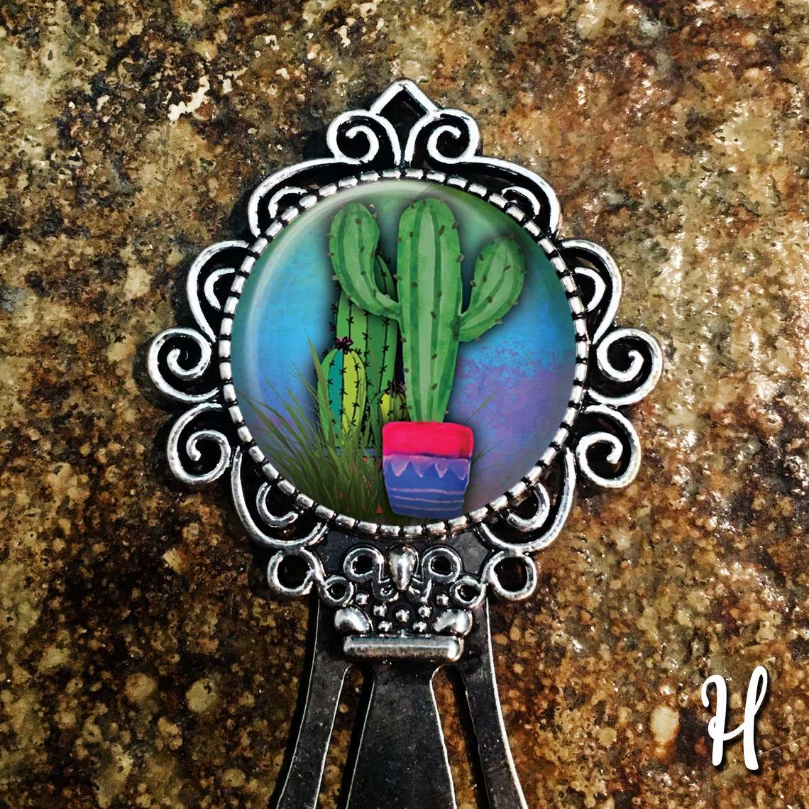Cactus Bookmark Cacti Bookmark Succulent Bookmark Plant - Etsy