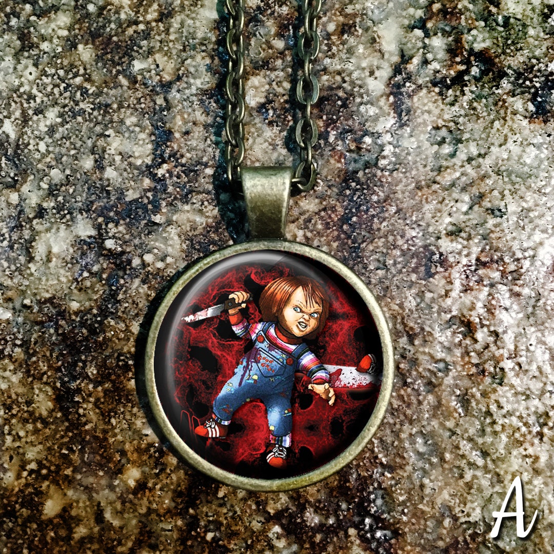 Horror Necklace, Chucky Necklace, Halloween Necklace, Jason Necklace ...