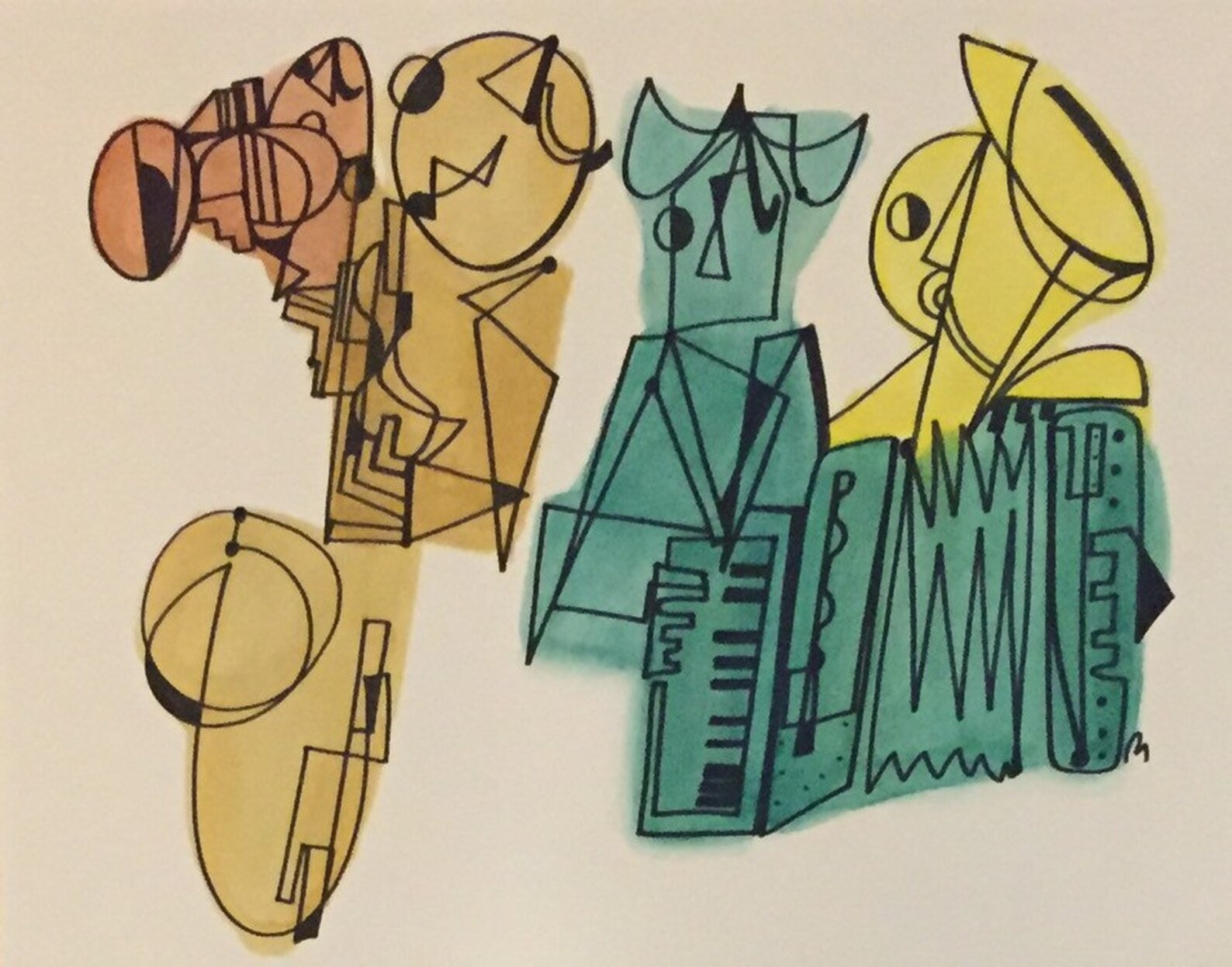 They're Called Johnny Cakes 11 X 14 Ink and Watercolor - Etsy