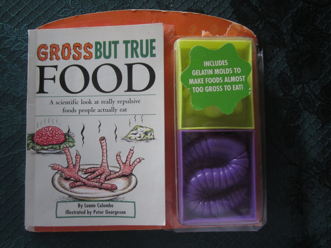 Gross but True Food Book by Luann Columbo Including Worm and - Etsy