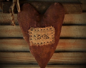 Primitive valentine | Etsy
