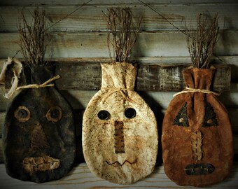 Primitive fall decor | Etsy