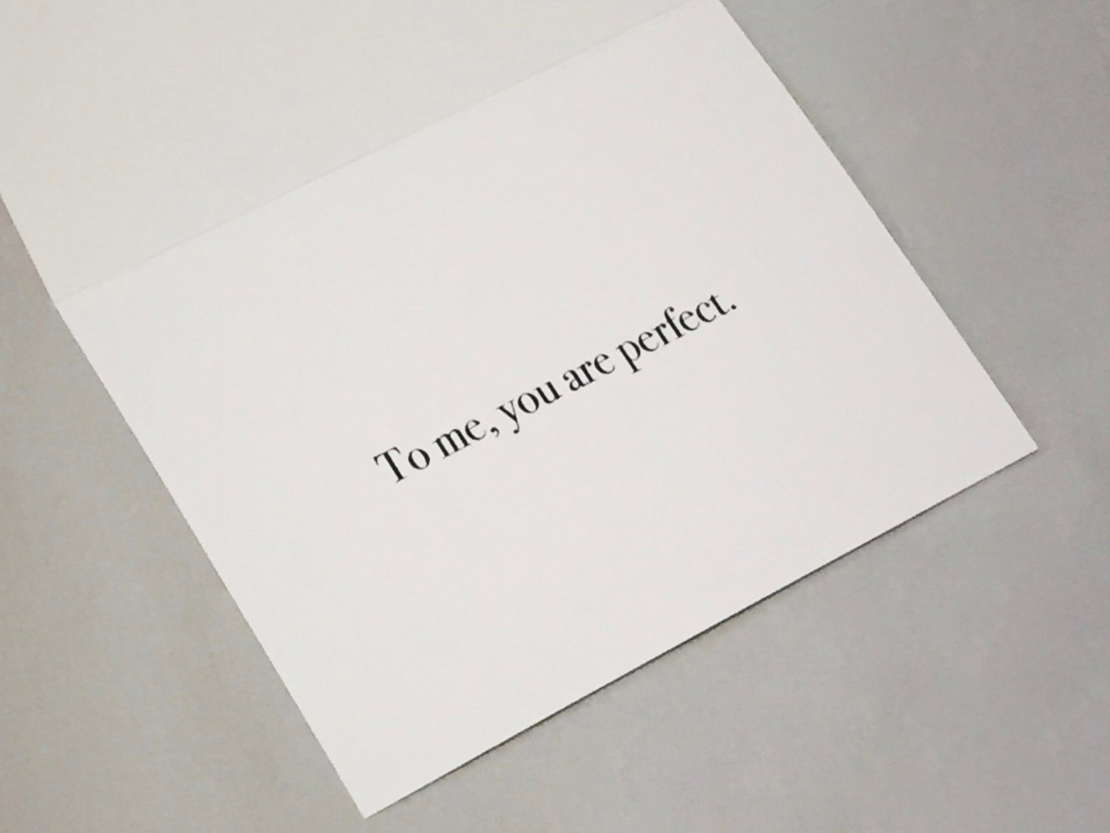 To Me, You Are Perfect / Perfect Number Math Card / Anniversary Card ...