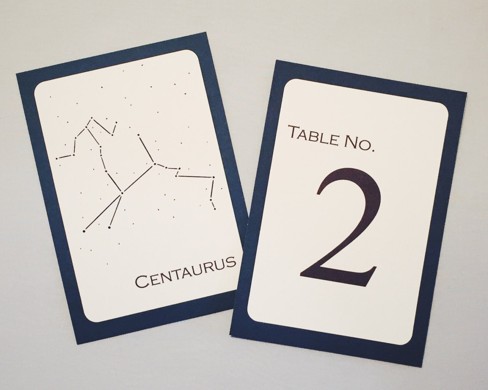 Constellation Table Number Cards for Astronomy / Science - Etsy