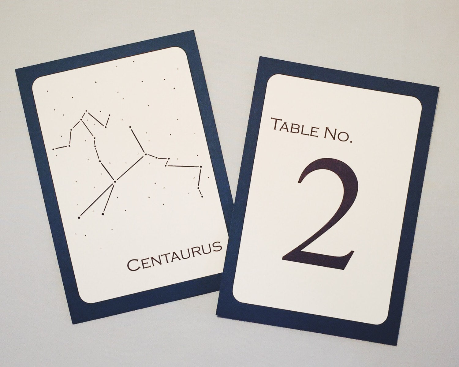 Constellation Table Number Cards for Astronomy / Science - Etsy
