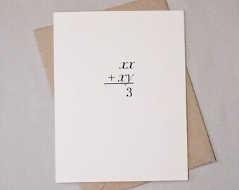 Math Congratulations Card - Etsy