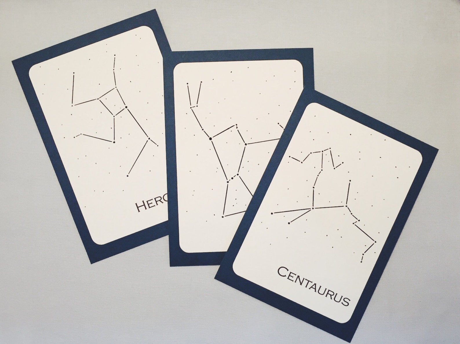Constellation Table Number Cards for Astronomy / Science - Etsy