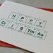 Christmas Chemistry Elements Card, Periodic Table Happy Christmas ...