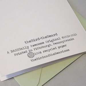 Geeky Thank You Card, BASIC Computer Programming Language - I Am ...