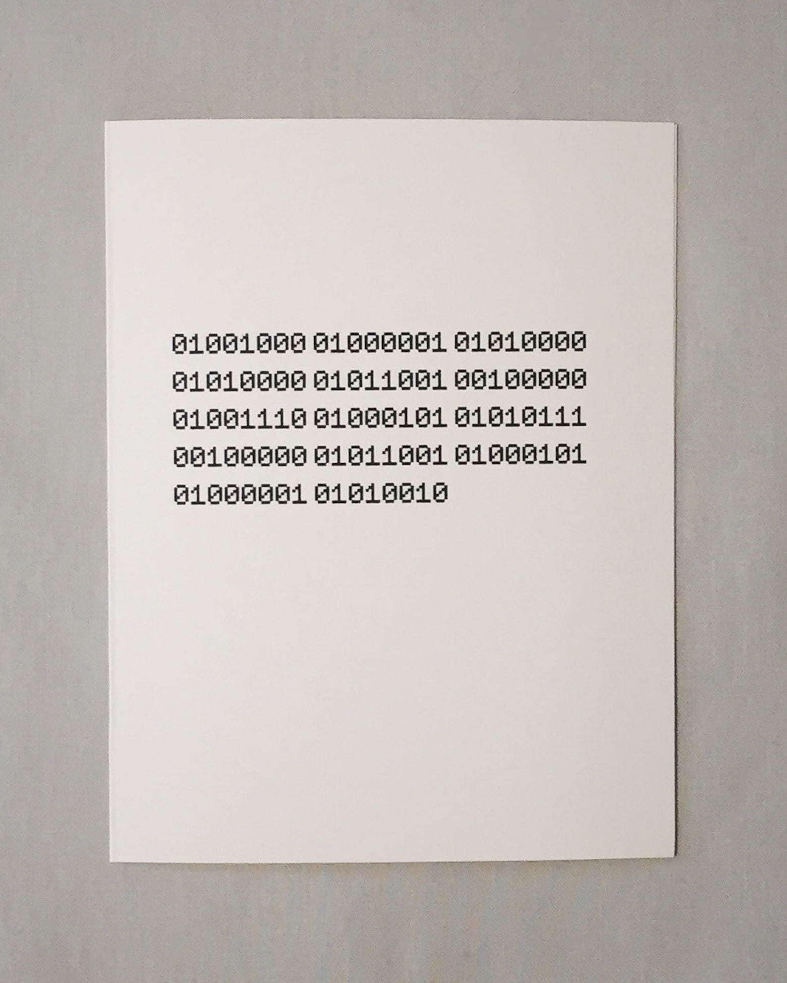 Happy New Year Geeky Binary Card / Binary Code Card / New Year - Etsy