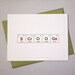 Christmas Chemistry Periodic Table of the Elements scrooge Holiday Card ...