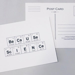 Print at Home / Science Activism Postcards- Periodic Table of the ...