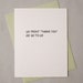 Geeky Thank You Card, BASIC Computer Programming Language - I Am ...