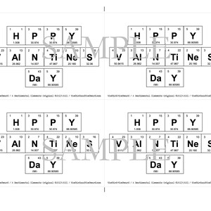 Mini School Valentines, Print at Home Classroom Cards, Happy Valentines ...