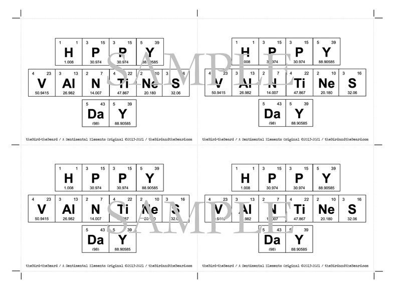 Mini School Valentines, Print at Home Classroom Cards, Happy Valentines ...