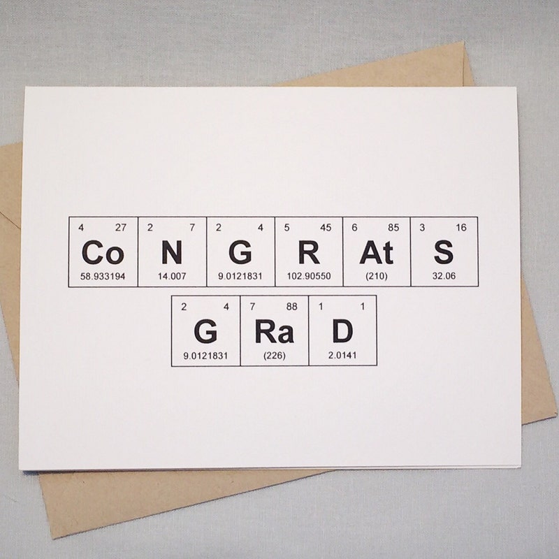 Chemistry Graduation - Etsy
