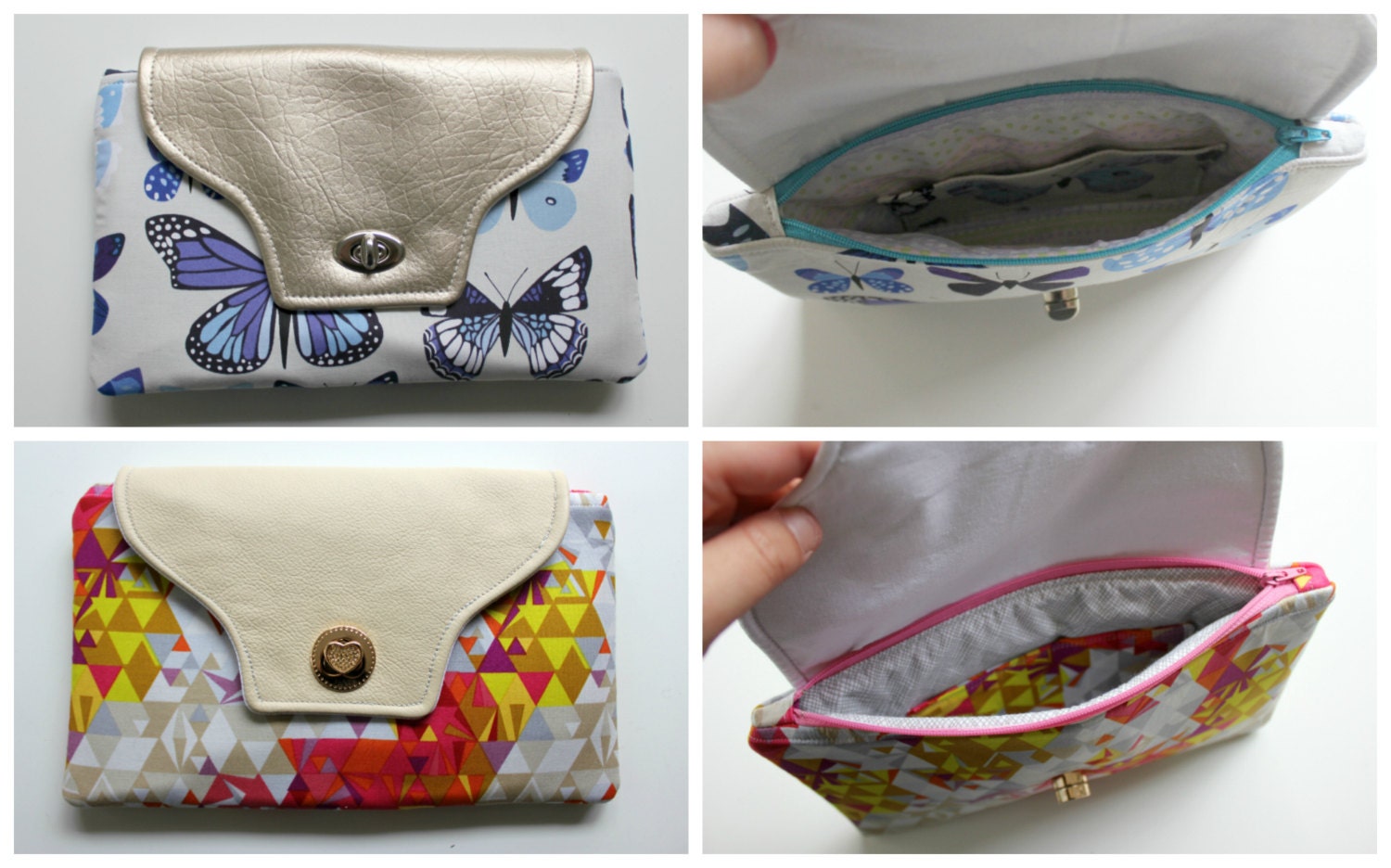 The Panic Clutch PDF Sewing Pattern Instant Download. - Etsy Australia