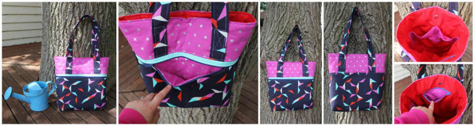 The Everyday Tote Bag PDF Sewing Pattern Instant Download - Etsy