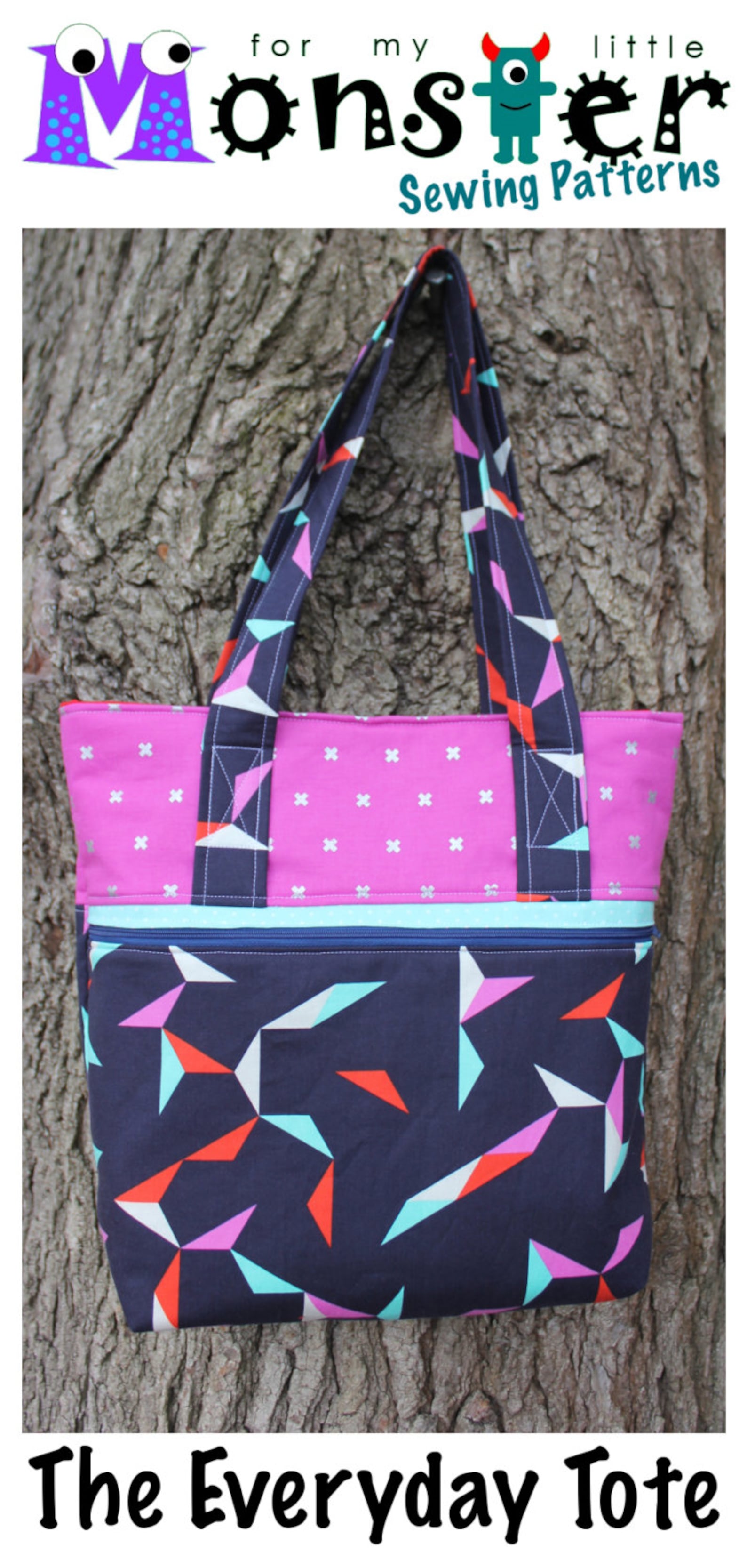 The Everyday Tote Bag PDF Sewing Pattern Instant Download - Etsy