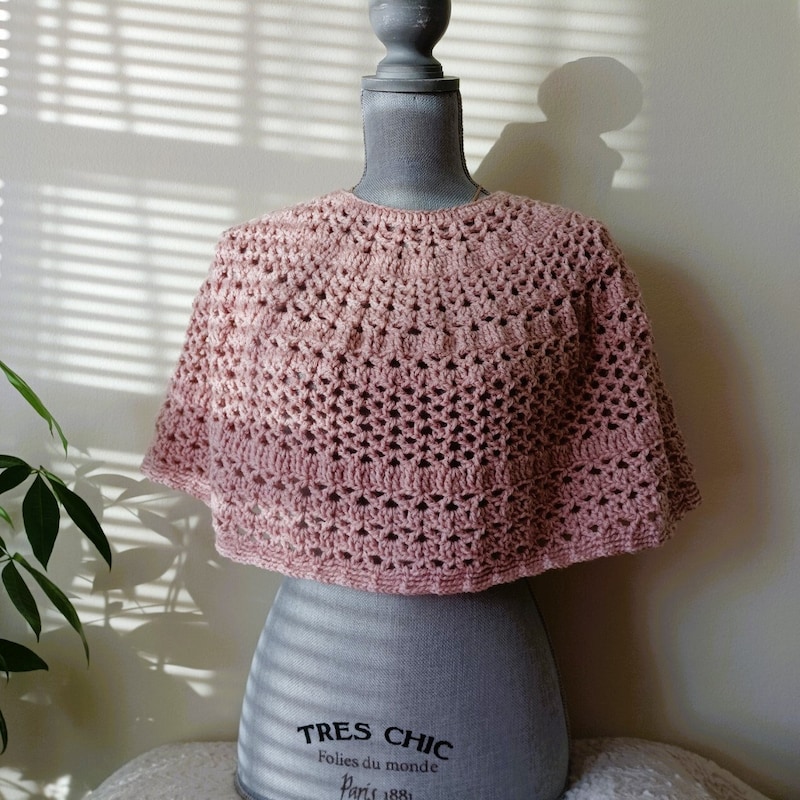 Kids Crochet Capelet - Etsy