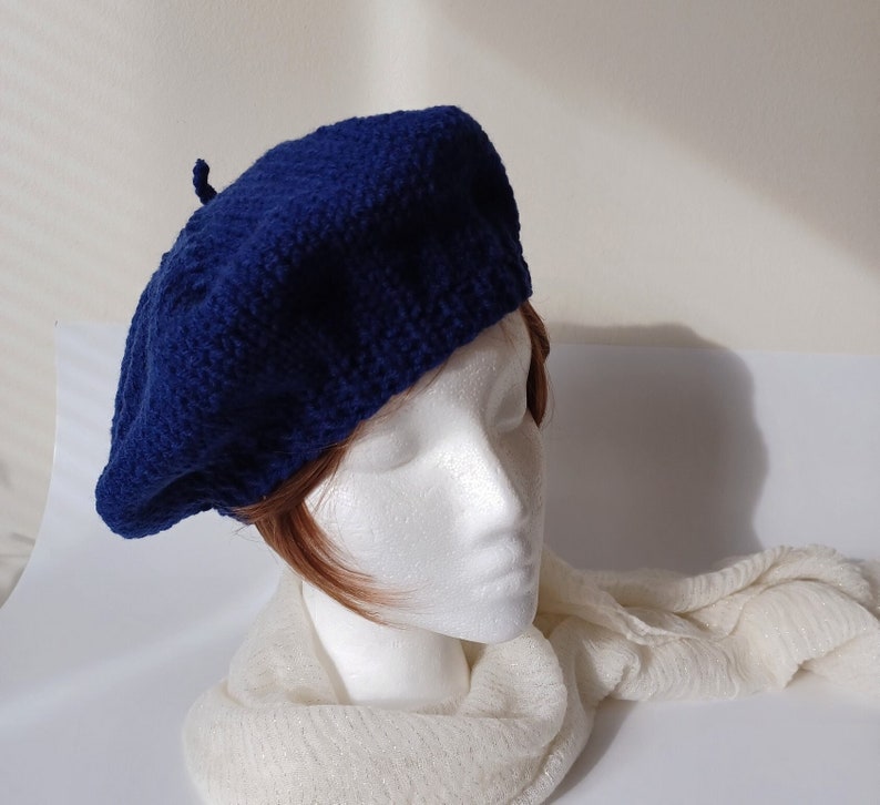 Knit Beret PATTERN / Stargazer Beret / Knit Tam Pattern / Beret With ...
