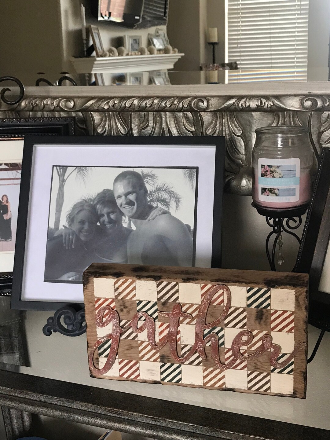 Checkered Gather Block - Etsy