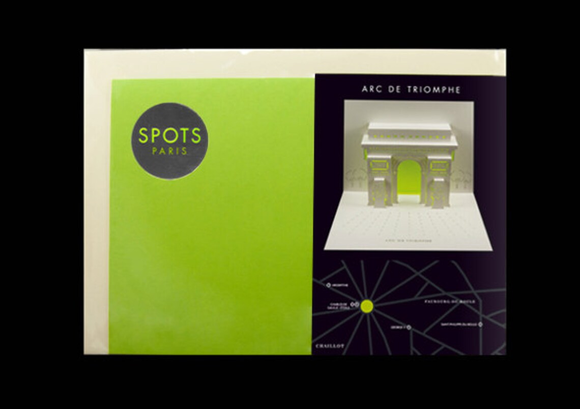 Arc De Triomphe Pop-up - Etsy