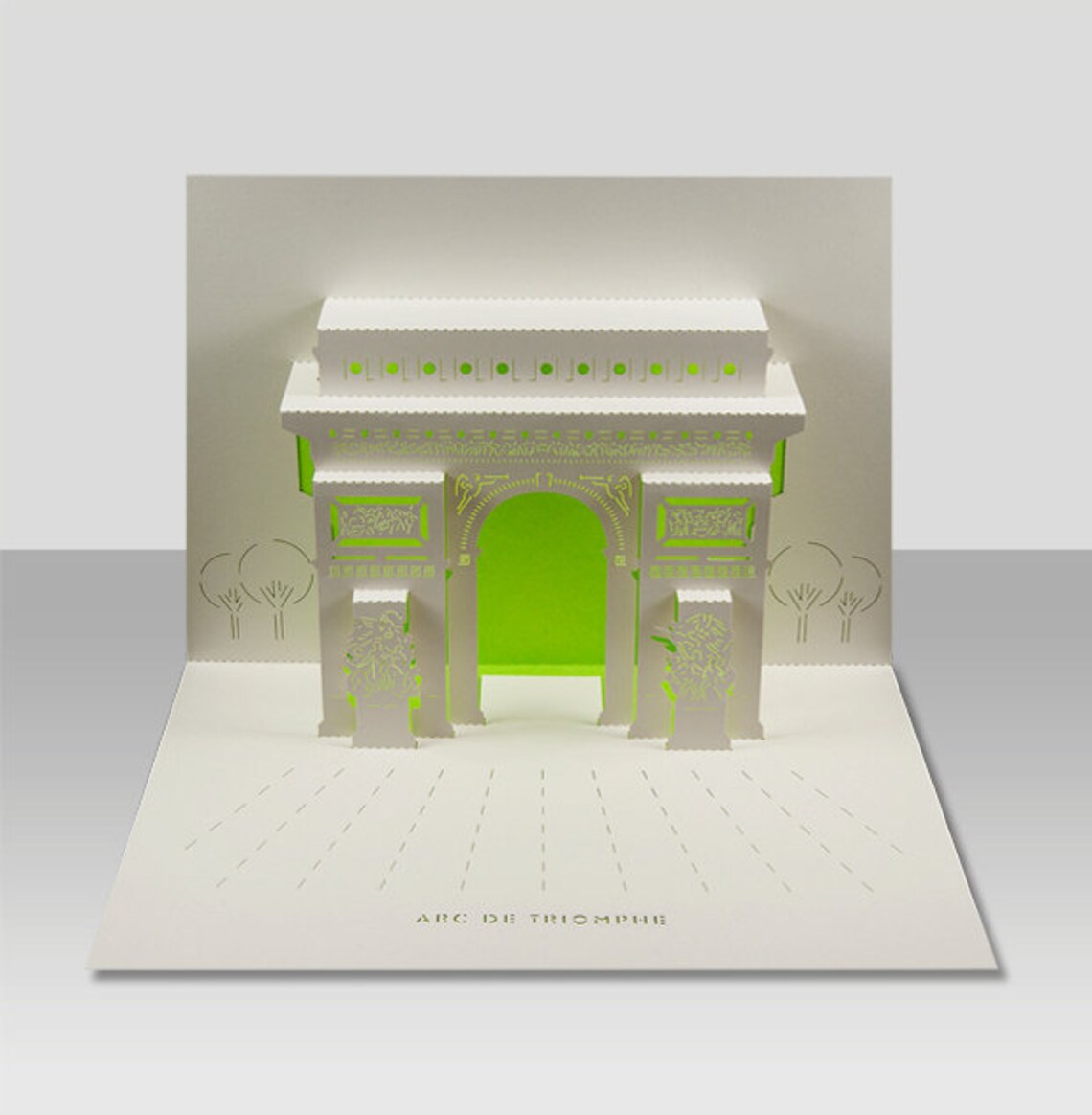 Arc De Triomphe Pop-up - Etsy