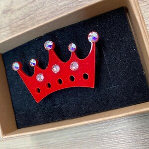 Crown Jewel Brooch - Etsy
