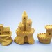 Mini Sand Castles 1 1/2 to 2 1/4 SET OF 3 | Etsy