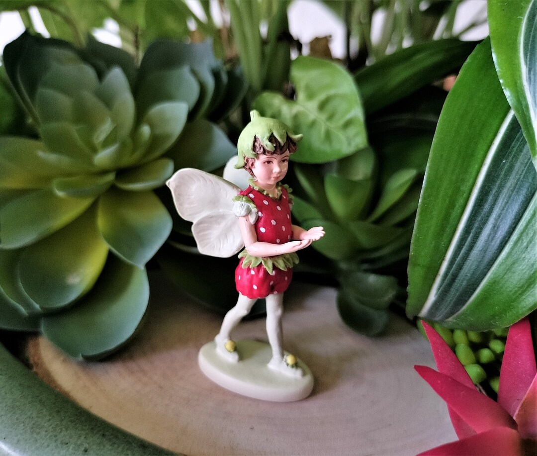 Strawberry Fairy 2 1/2 TEENY TINY NEW in Box Vintage Retired Cicely ...