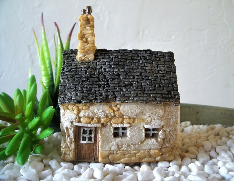 3 1/2 Miniature House Cottage Terrarium Decoration - Etsy
