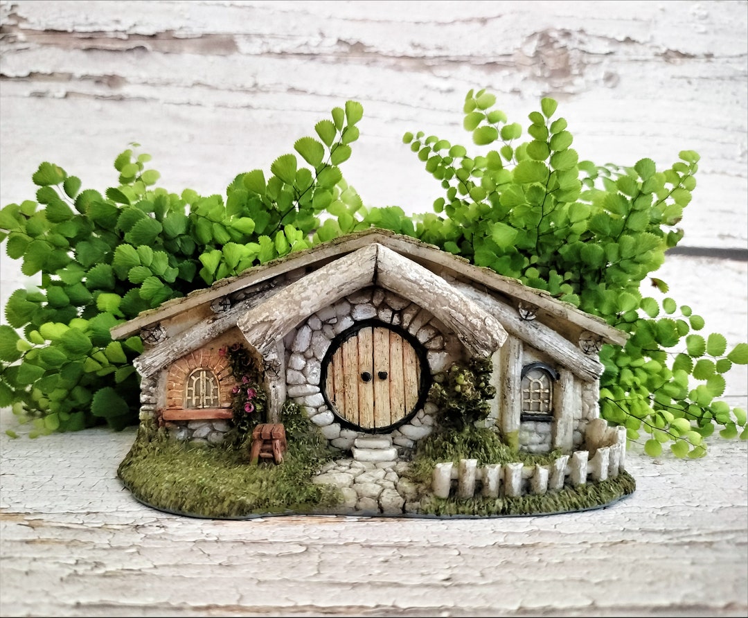 Small - 2 1/2" X 5 1/4" MINI Hobbit Door - Oak Alley Hidden Home ...