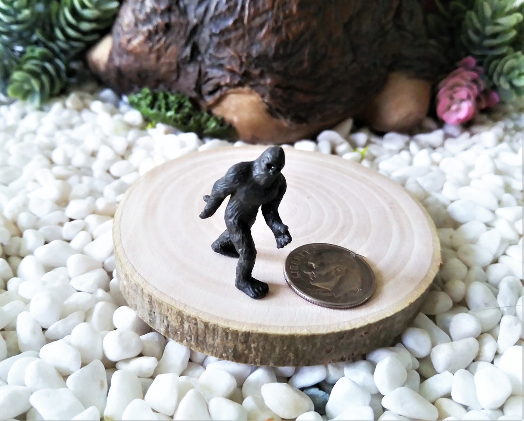TINY 1 Big Foot Sasquatch Terrarium Mini Fairy Garden Mini Gardening ...