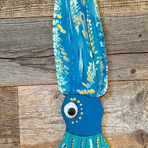 DIY Giant Squid Painting Kit, Paint at Home Kit, Paint Your Own Squid ...