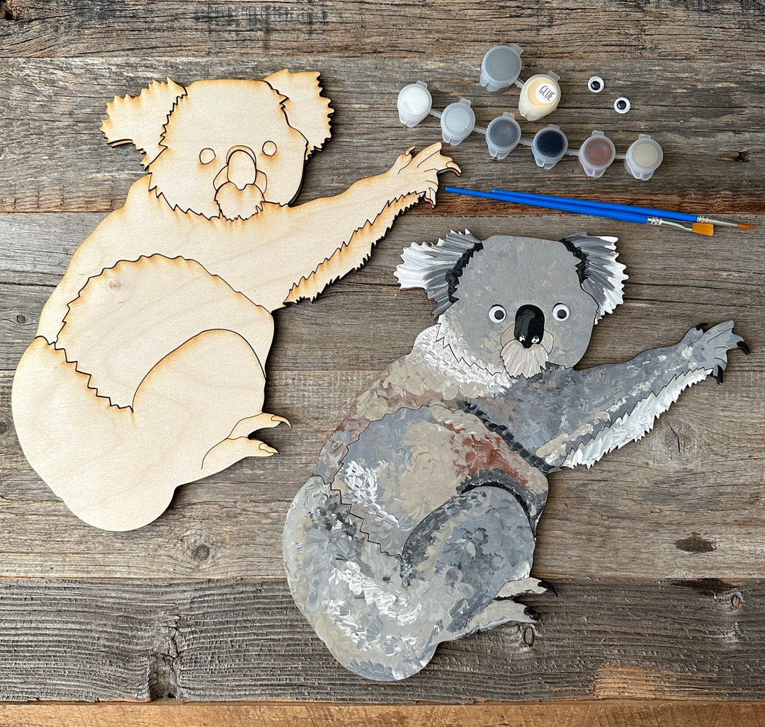 DIY Koala Painting Kit, DIY Koala Craft, Koala Painting Kit, Paint at ...