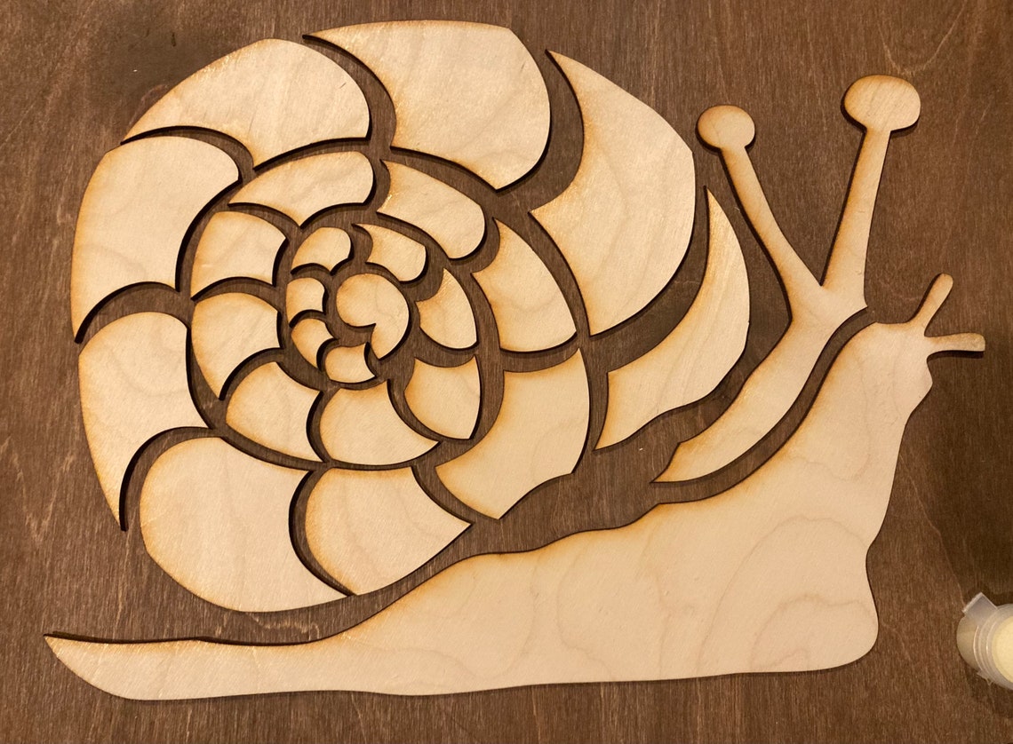 DIY Kit Craft Kit for Kids Snail Painting Kit Paint at Home - Etsy