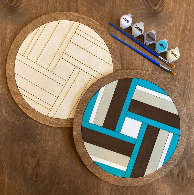 DIY Mosaic Painting Kit, DIY Mosaic Craft, Barn Quilt Kit, Paint at ...