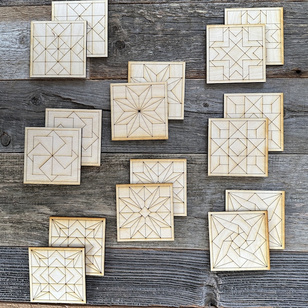 Barn Quilt Pattern - Etsy