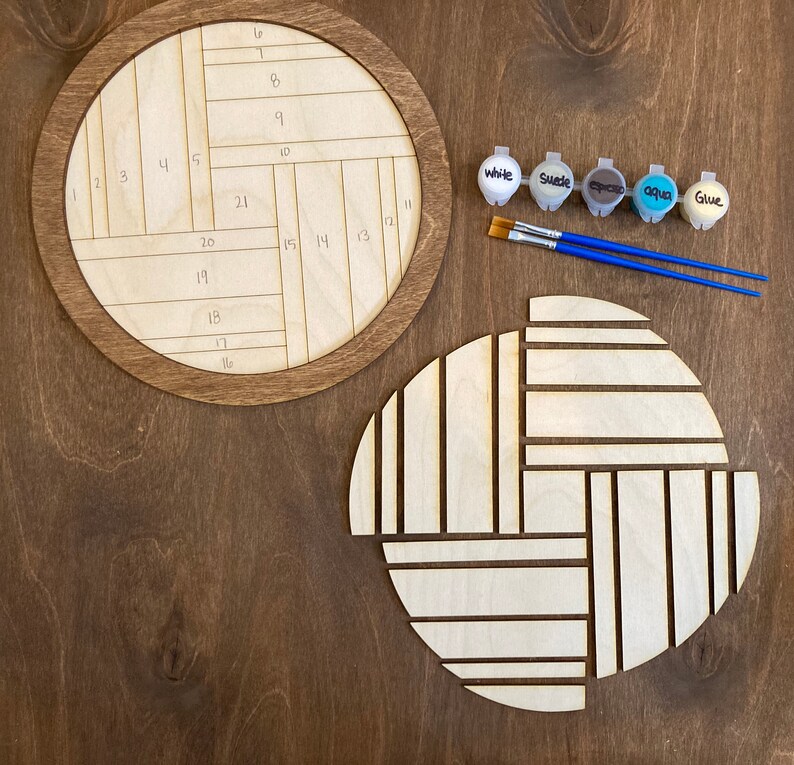 DIY Mosaic Painting Kit, DIY Mosaic Craft, Barn Quilt Kit, Paint at ...