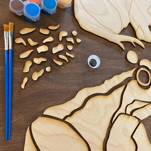 DIY Kit, DIY Craft Kit, Frog Painting Kit, Paint at Home Kit, Gift for ...
