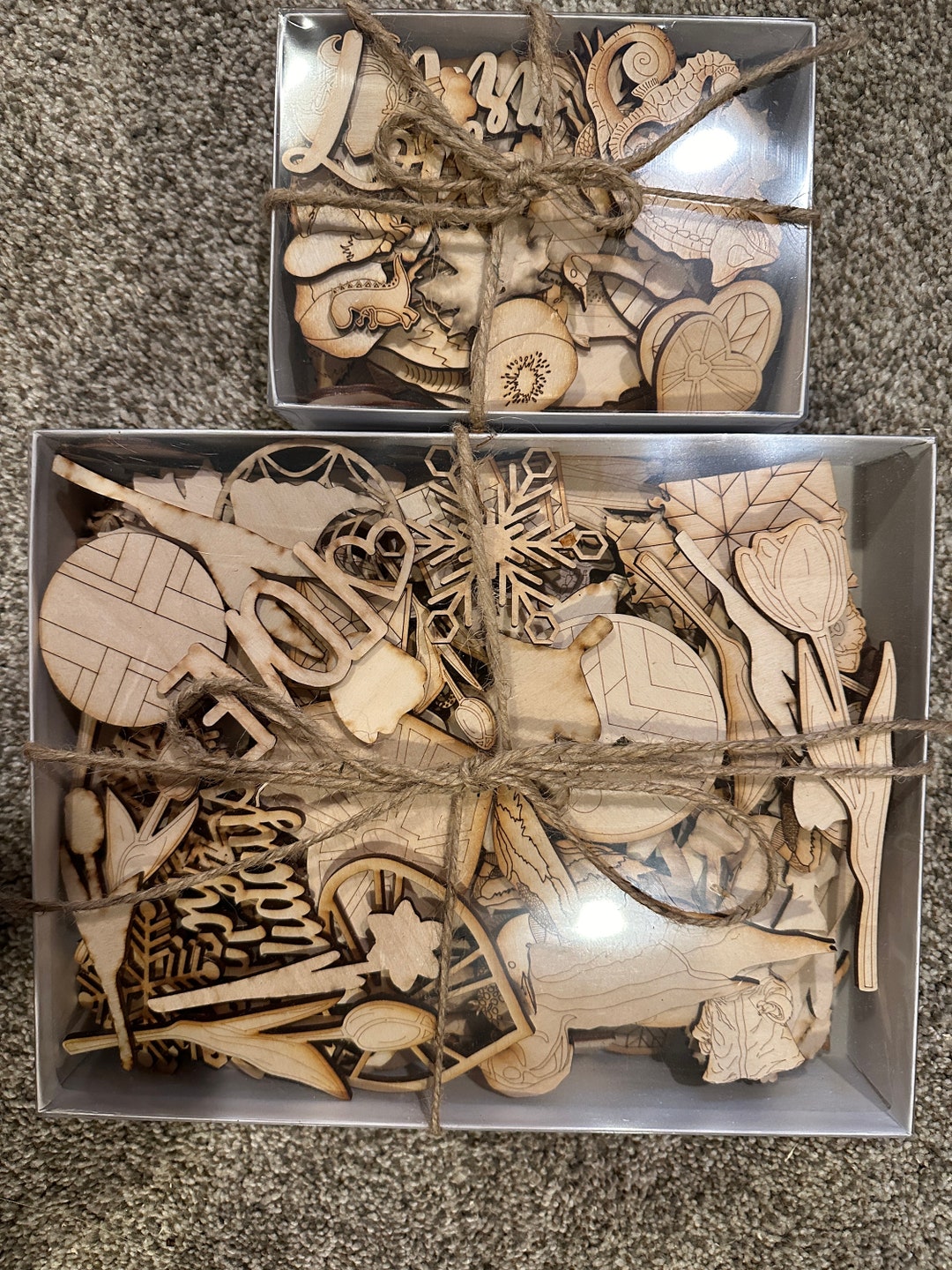Mystery Box of Laser Cuts, Animal Laser Cuts, Bulk Laser Cut Shapes ...